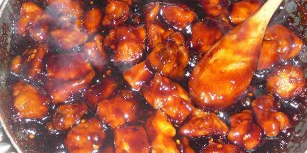 BEST Bourbon Chicken - My Recipe Magic
