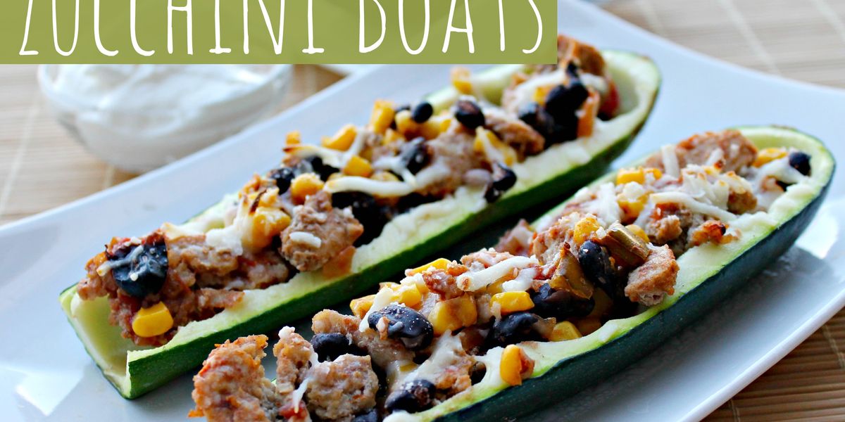 Gluten Free Santa Fe Zucchini Boats - My Recipe Magic