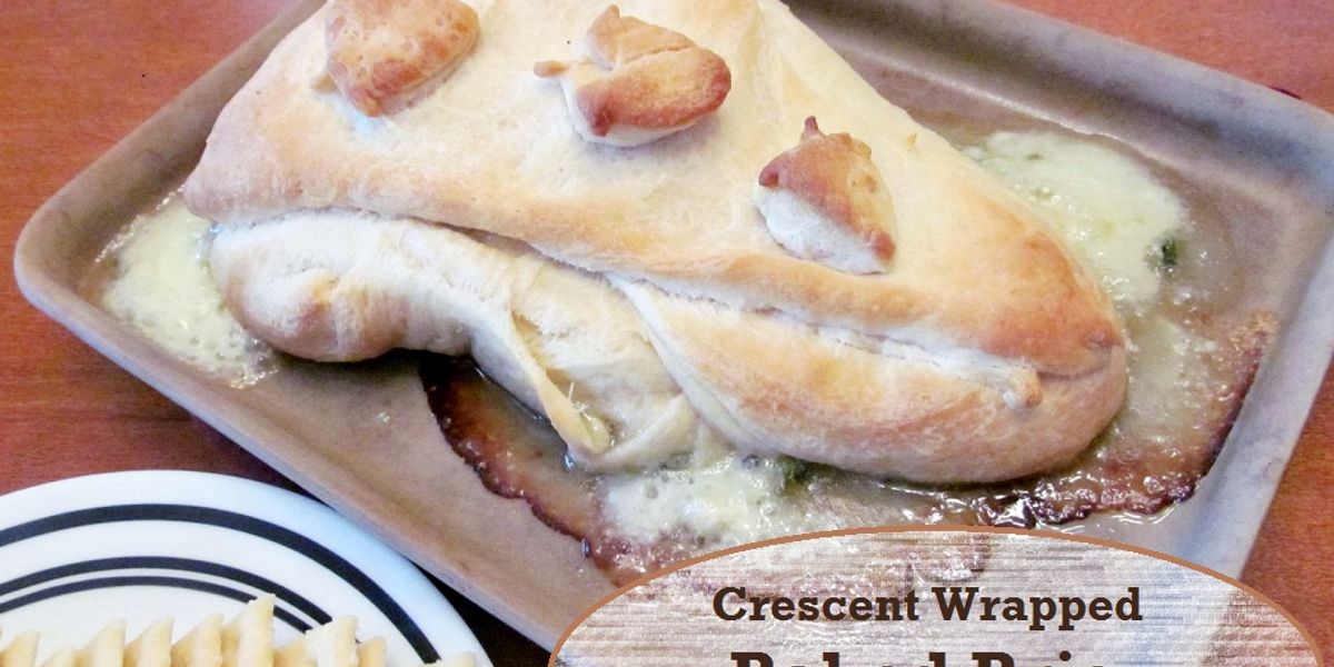 Crescent Wrapped Baked Brie with Pepper Jelly - My Recipe...