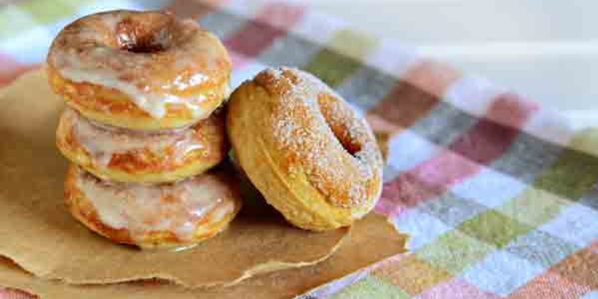 Greek Yogurt Apple Cider Donuts - My Recipe Magic