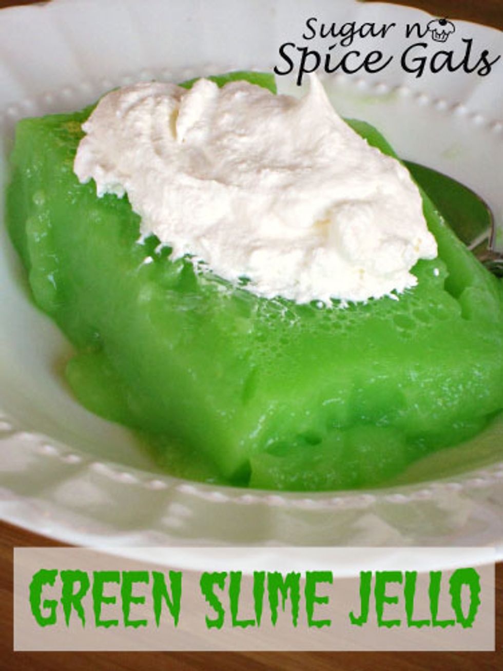 Green Slime Jello - My Recipe Magic