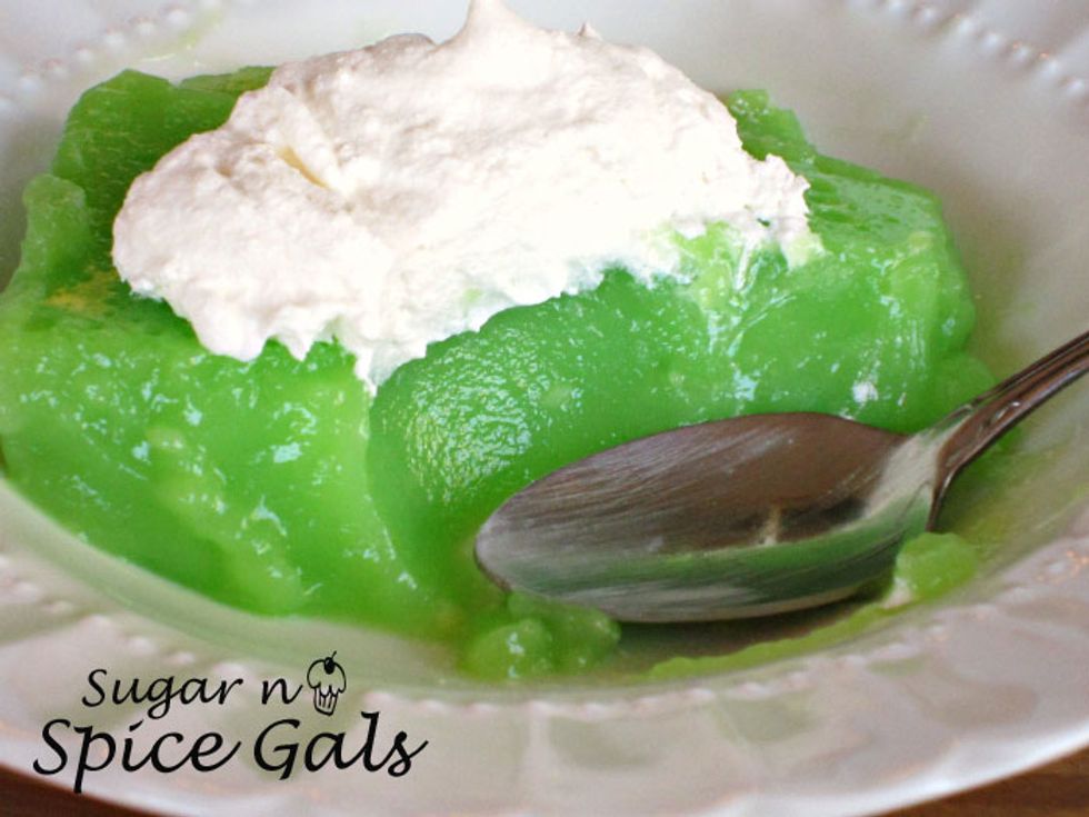 Green Slime Jello - My Recipe Magic