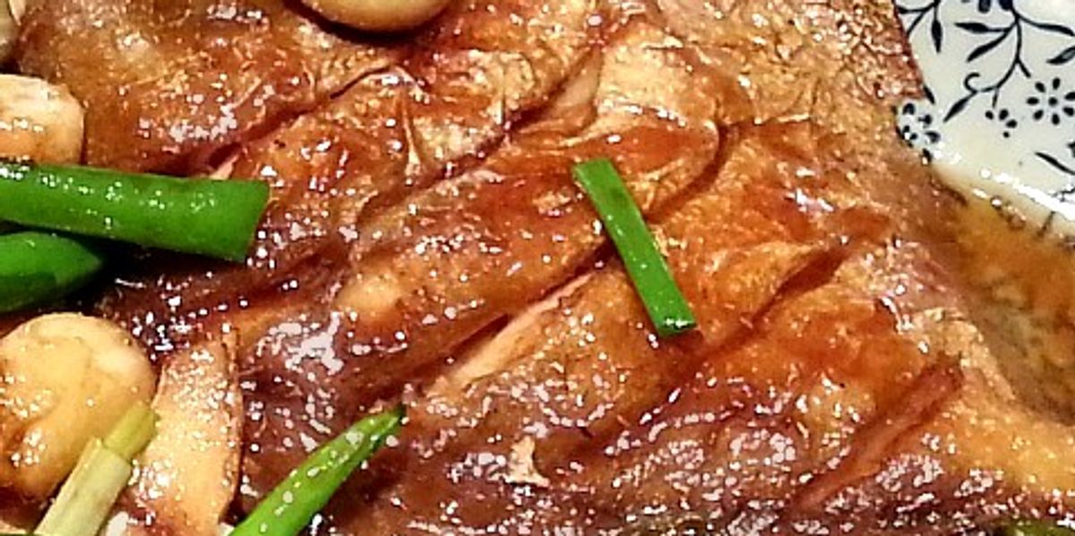 Chinese Braised Butterfish - My Recipe Magic