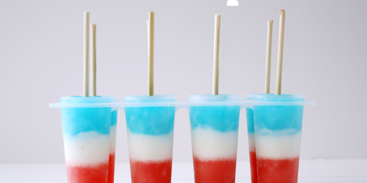 Patriotic Popsicles - My Recipe Magic