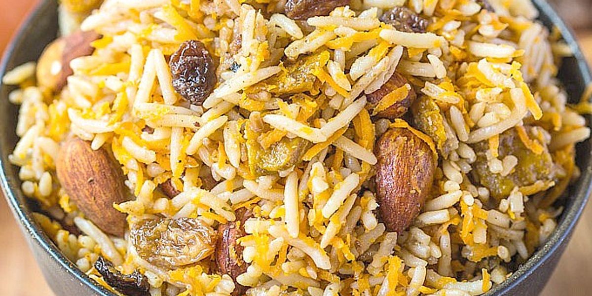 Vegan Persian Rice Salad - My Recipe Magic