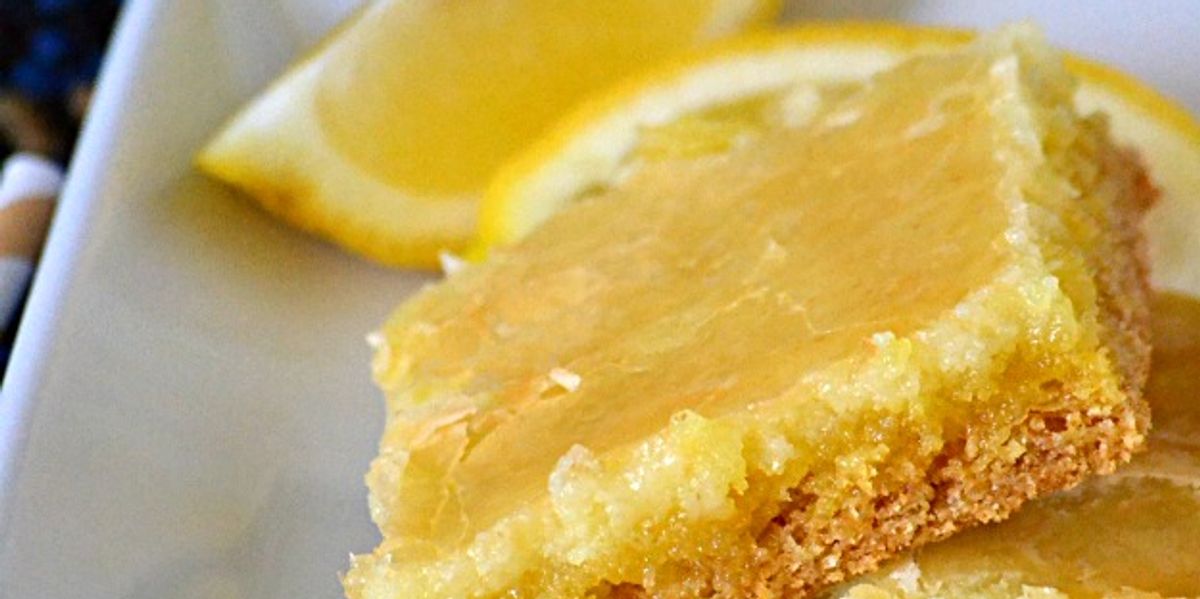 Lemon Gooey Butter Cake - My Recipe Magic