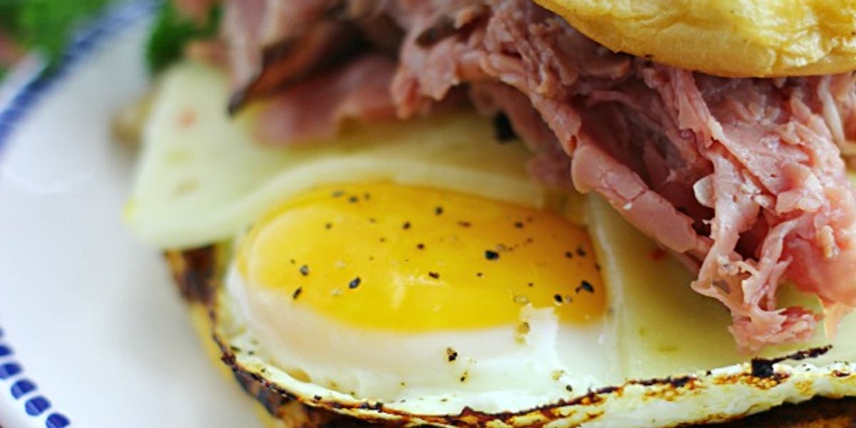 Manly Breakfast Sandwich - My Recipe Magic