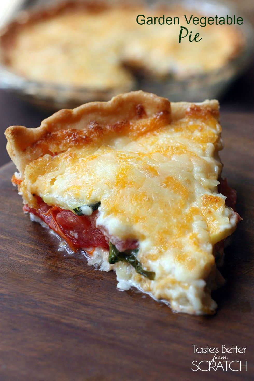 Garden Vegetable Pie - My Recipe Magic