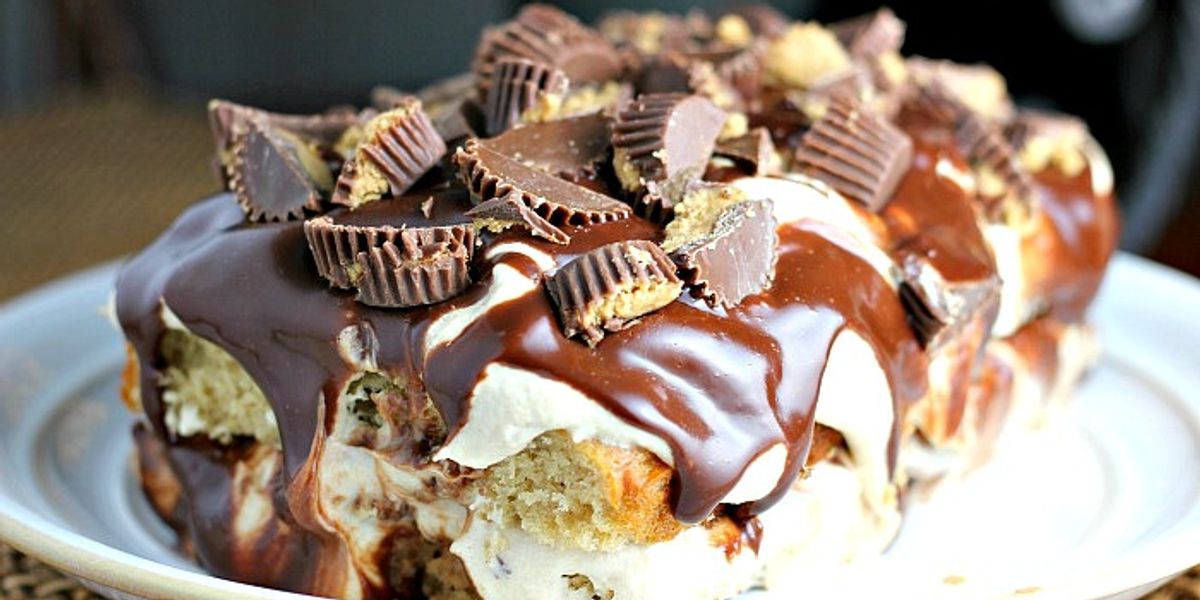 Ultimate Chocolate Peanut Butter Explosion Cake - My Recipe Magic