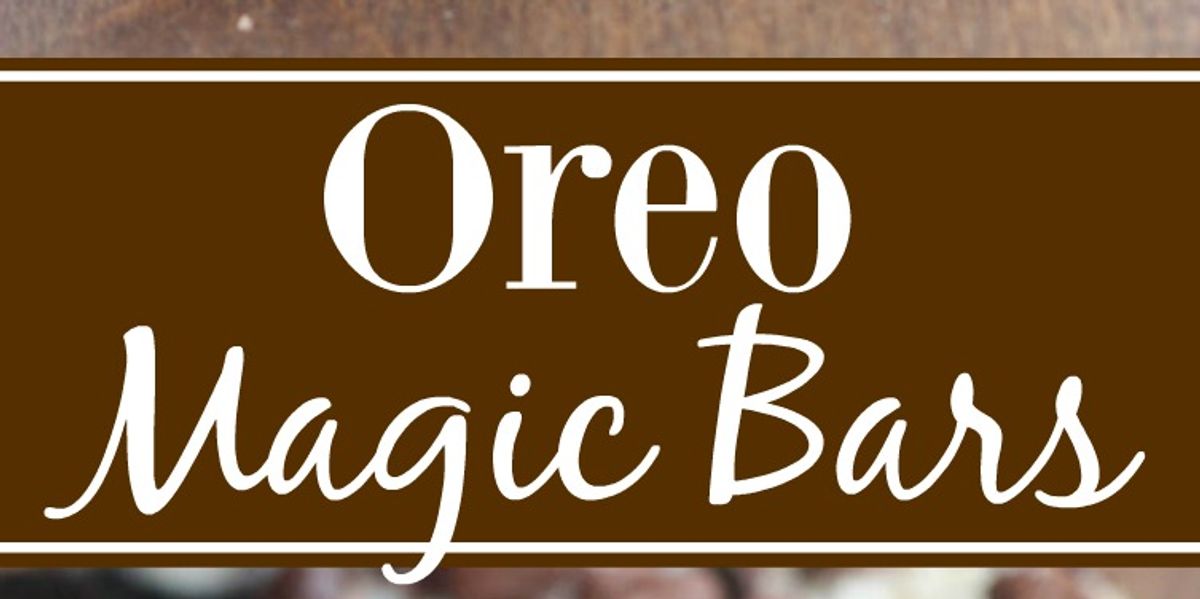 The BEST Oreo Magic Bars - My Recipe Magic