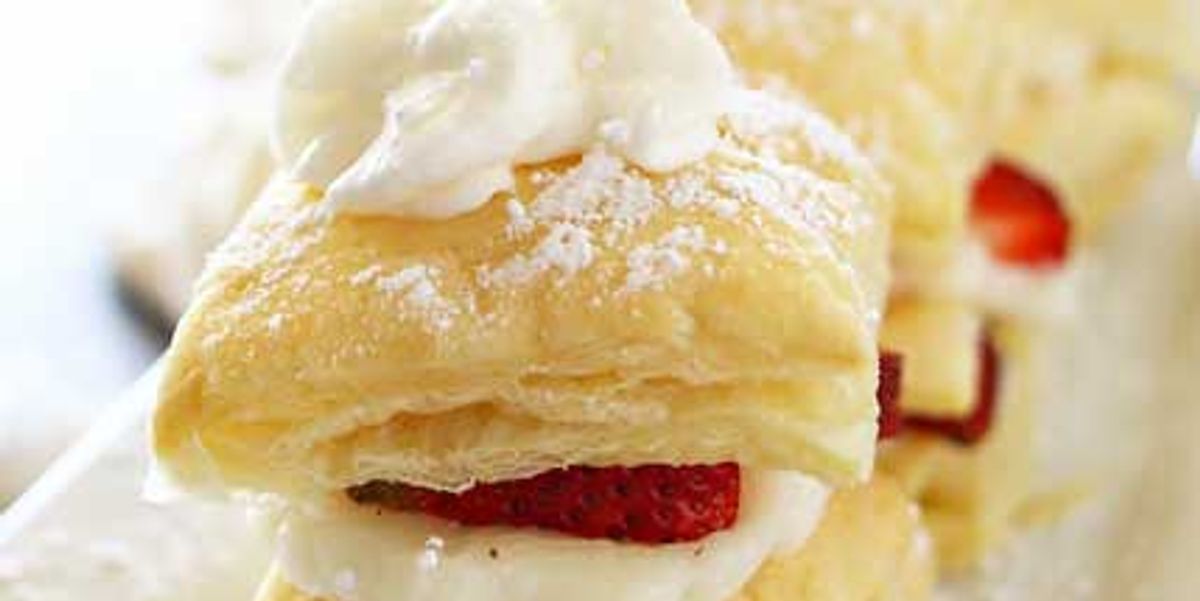 Easiest Strawberry Napoleons - My Recipe Magic