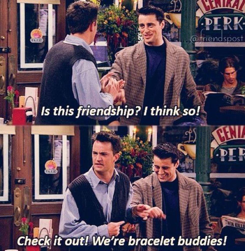 14 Signs You And Your Best Friend Have The Ultimate Joey And Chandler ...
