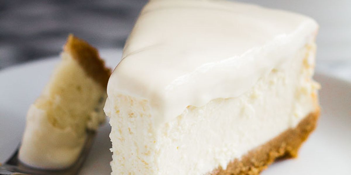 Perfect Vanilla Cheesecake - My Recipe Magic
