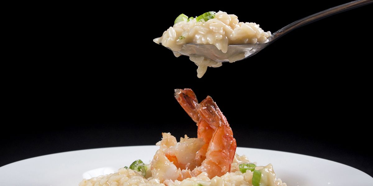 Instant Pot Tiger Prawn Risotto - My Recipe Magic