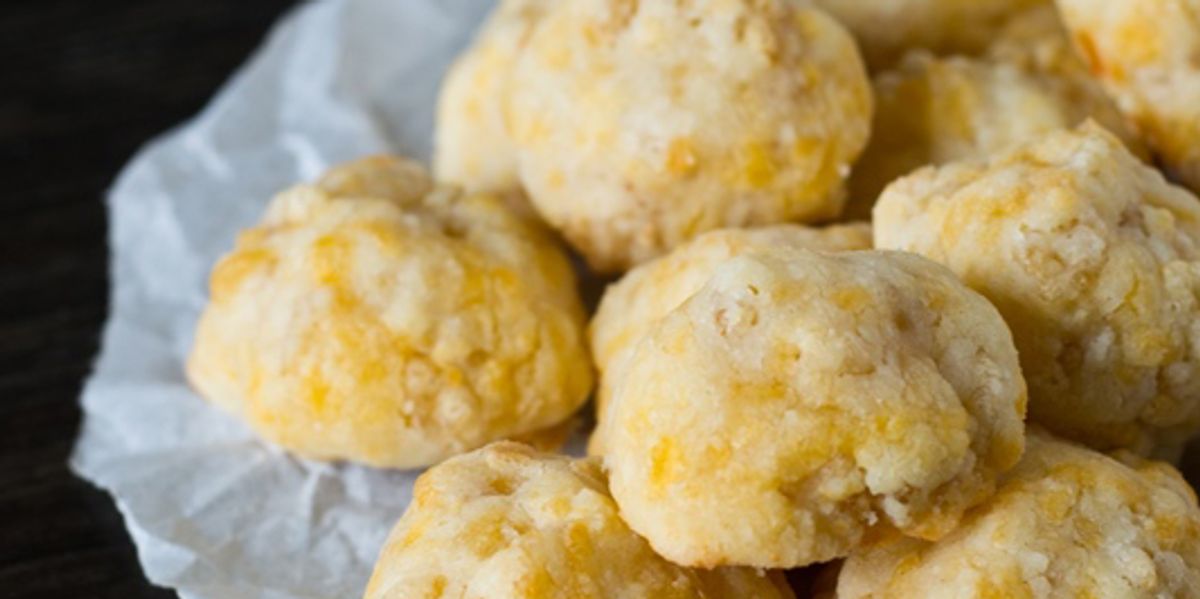 Homemade Cheddar Cheese Puffs - My Recipe Magic