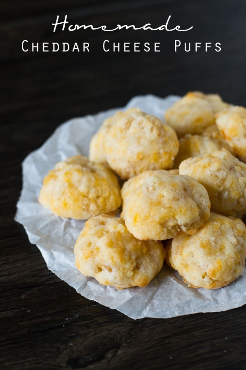 Homemade Cheddar Cheese Puffs - My Recipe Magic