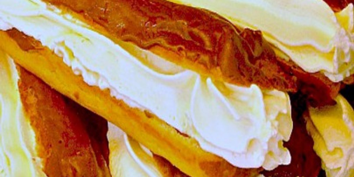 Chocolate & Cream Filled Eclairs - My Recipe Magic