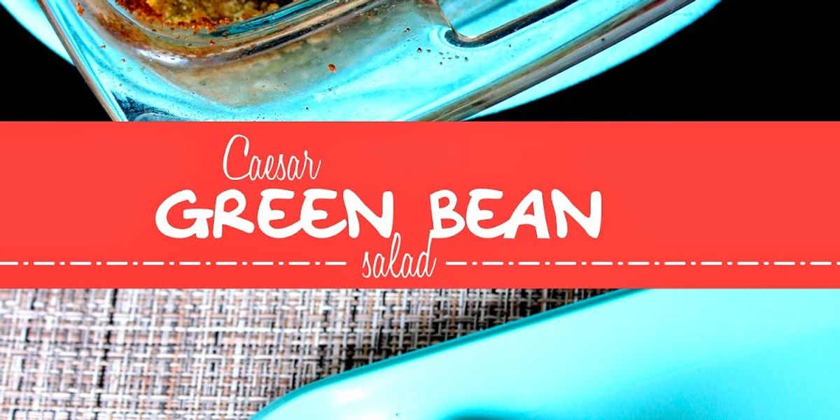 Caesar Green Bean Salad - My Recipe Magic