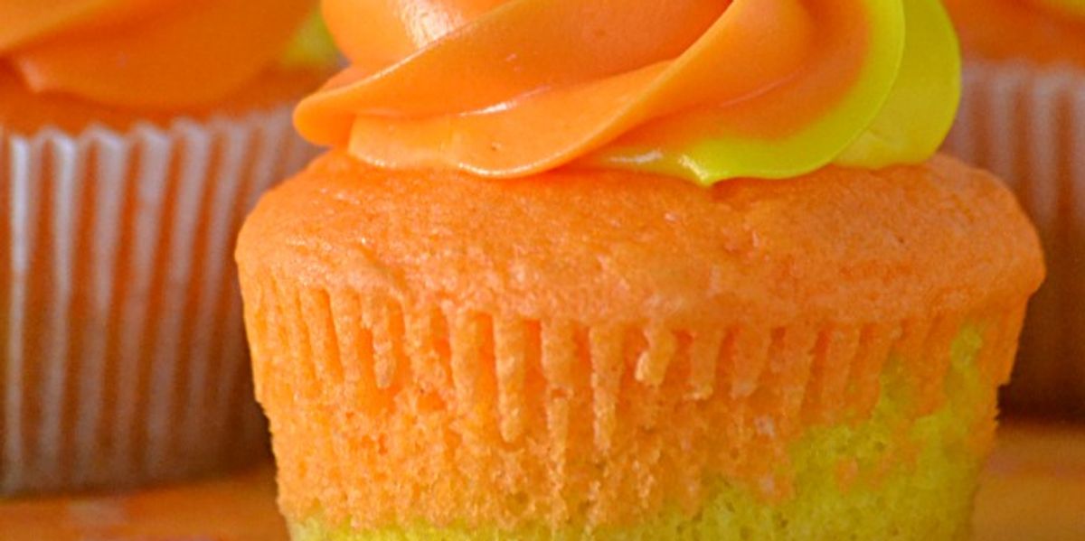 Sunset Cupcakes - My Recipe Magic