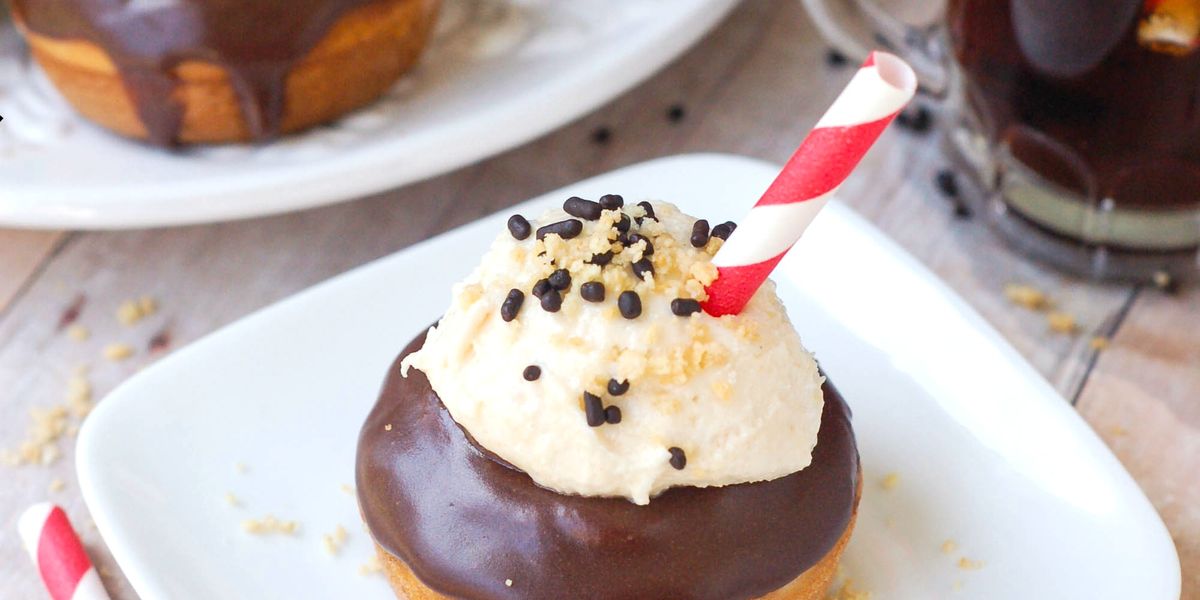 Root Beer Float Mini Donuts - My Recipe Magic