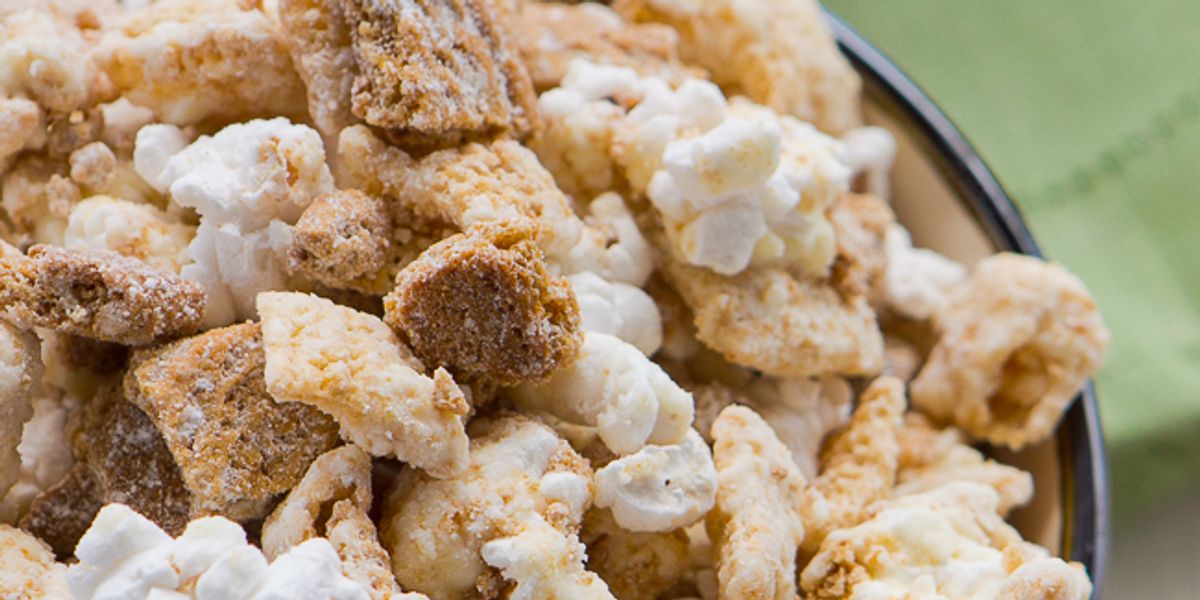 Ginger Snap Popcorn Snack Mix - My Recipe Magic