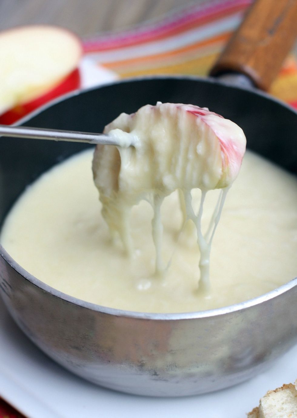 Swiss and Gruyere Cheese Fondue - My Recipe Magic