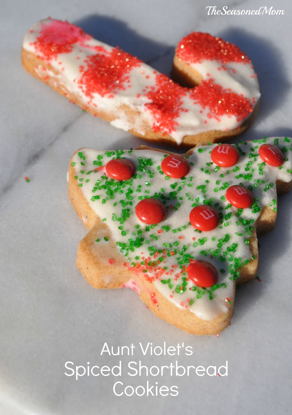 Aunt Violet's Spiced Shortbread Cookies - My Recipe Magic