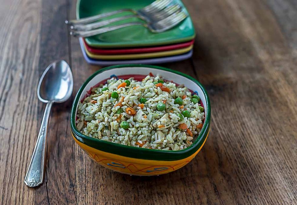 Panamanian Style Arroz con Pollo - My Recipe Magic