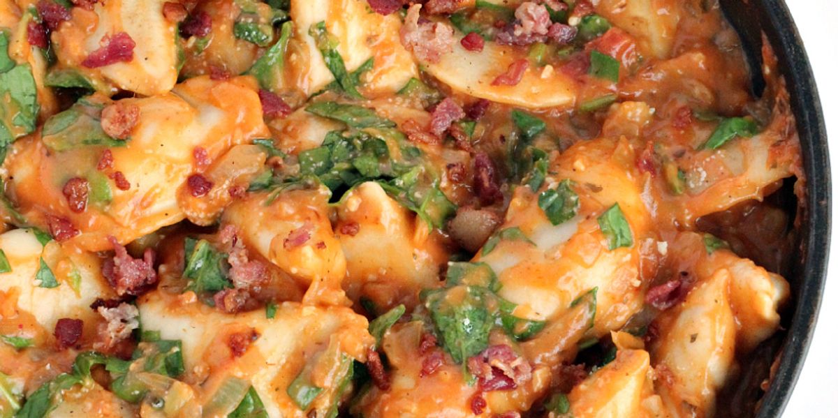 Creamy Perogie Dinner - My Recipe Magic