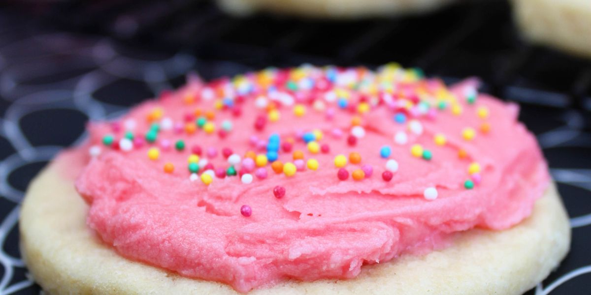 Sugar Cookies with Whipped Buttercream Frosting - My Recipe Magic