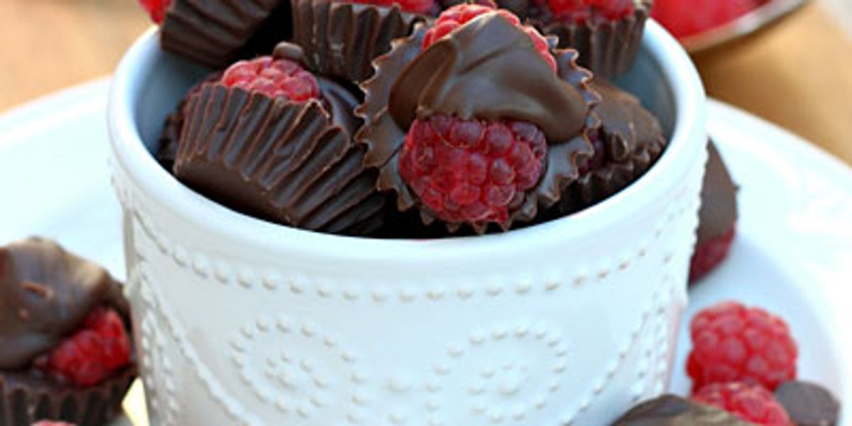 Easy Chocolate Raspberry Bites - My Recipe Magic