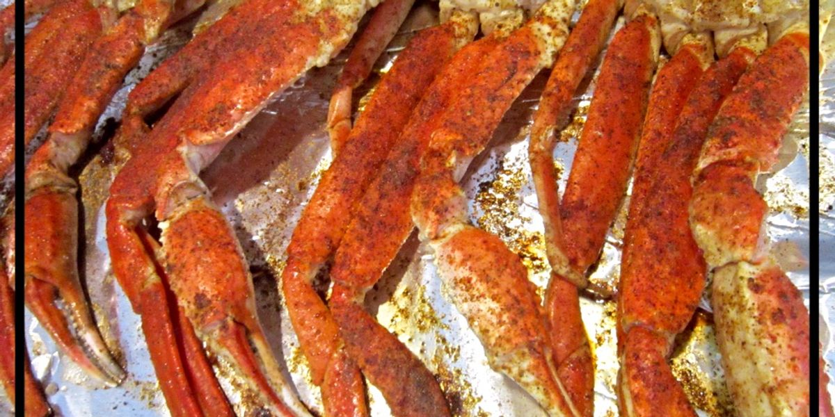 Seasoned Baked Crab Legs - My Recipe Magic