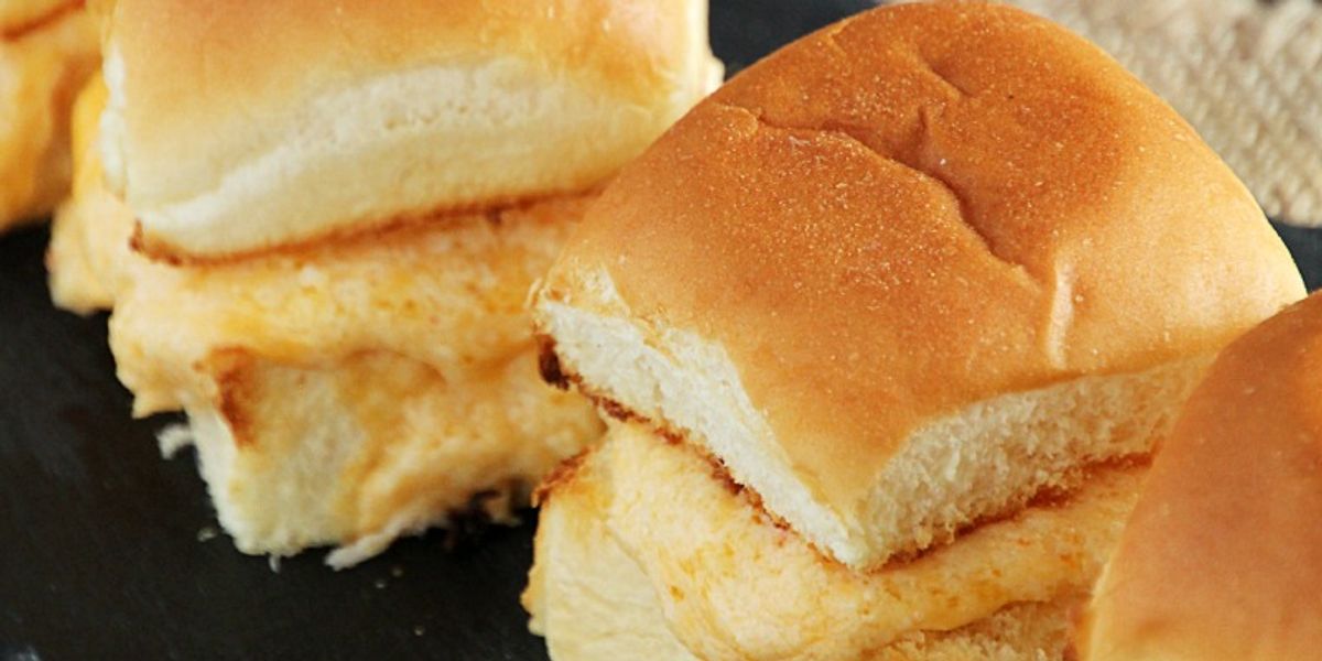 Cheesy Crab Sliders - My Recipe Magic