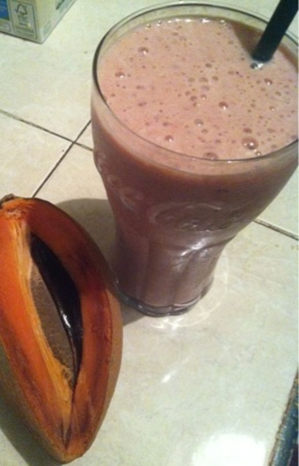 Batido De Mamey (Mamey Milkshake) - My Recipe Magic