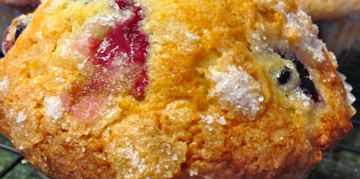 Bakery Style Blueberry Muffins - My Recipe Magic
