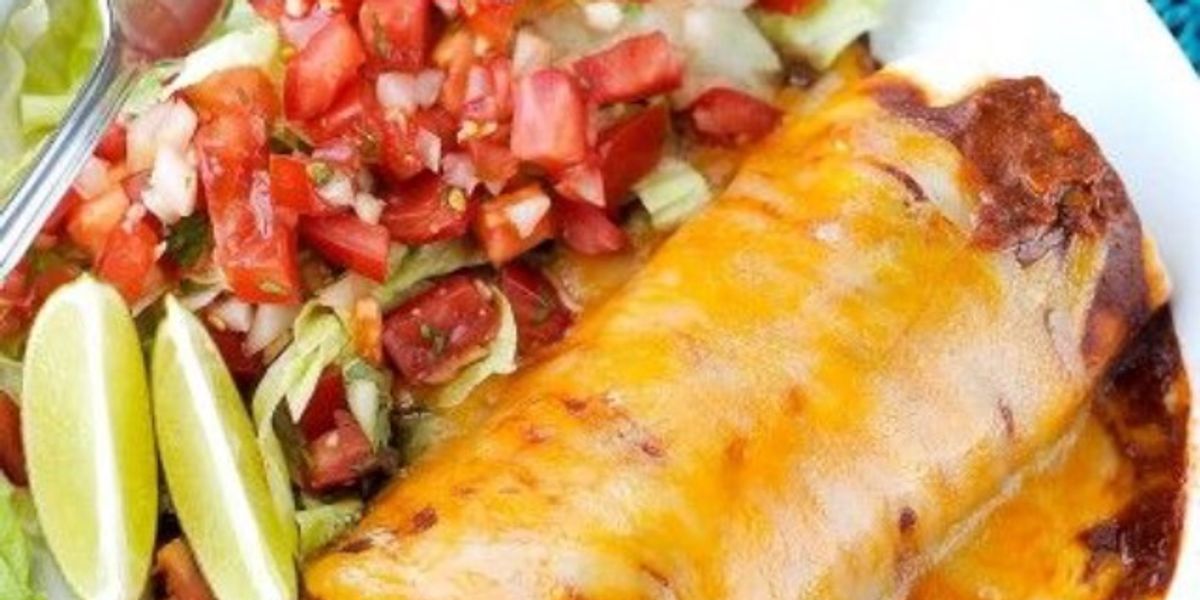 Simple Smothered Burritos - My Recipe Magic