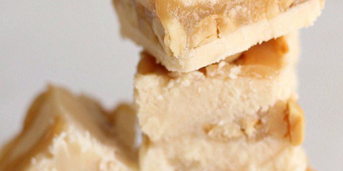 Salted Nut Roll Fudge - My Recipe Magic