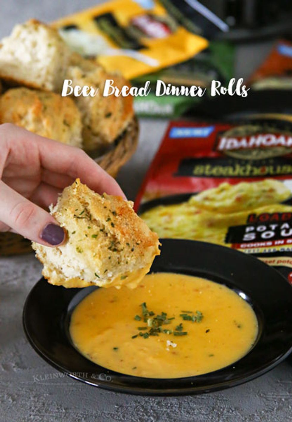 Beer Bread Dinner Rolls - My Recipe Magic