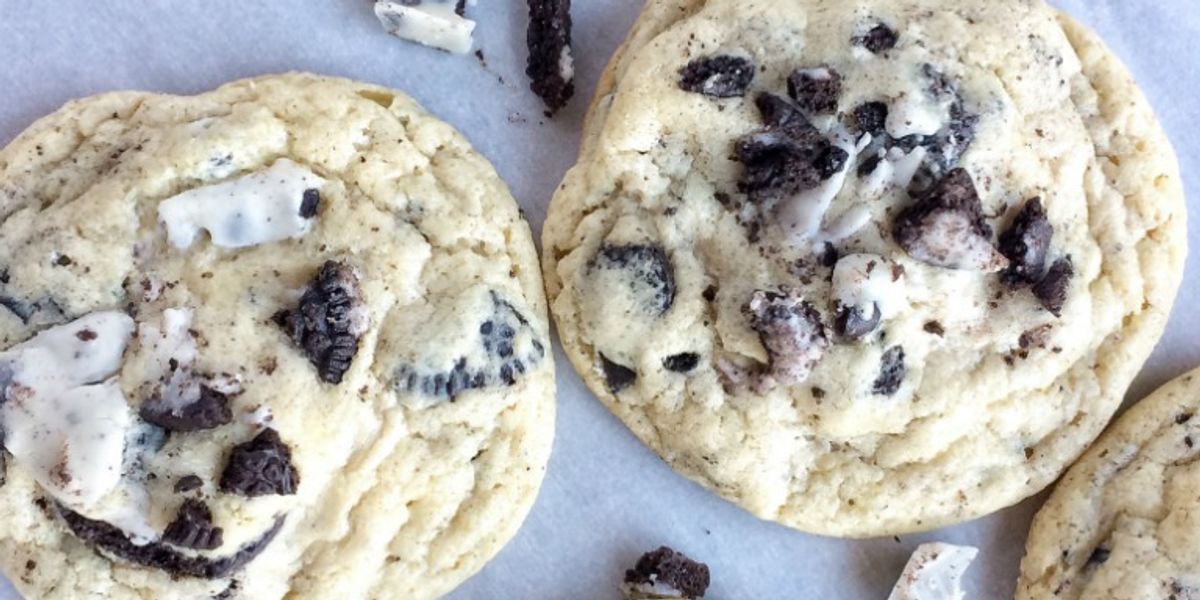 Oreo Cookies & Cream Pudding Cookies - My Recipe Magic