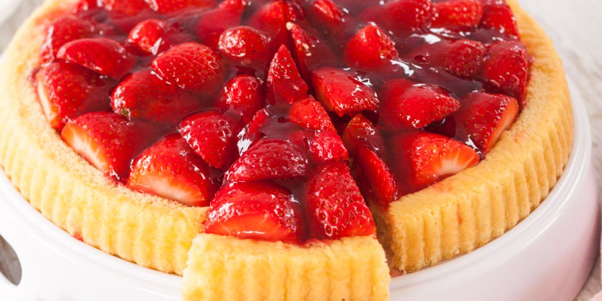 Simple Strawberry Flan My Recipe Magic