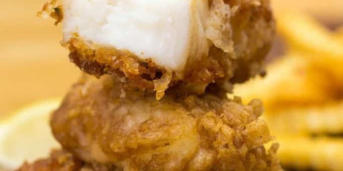 CRISPY BATTERED HALIBUT RECIPE WITH NO BEER - My Recipe Magic