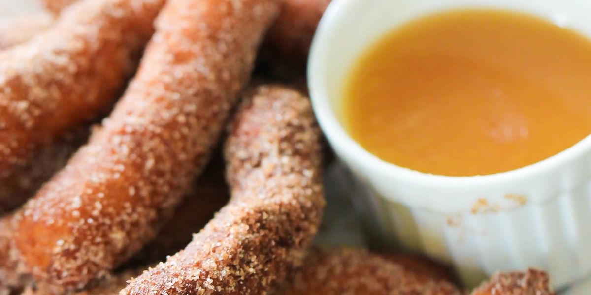 Churro Fries with Honey Butter Sauce - My Recipe Magic