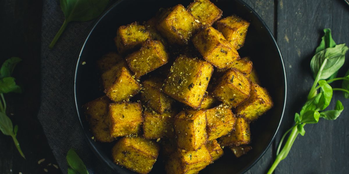 Milho Frito: Madeiran Fried Polenta - My Recipe Magic