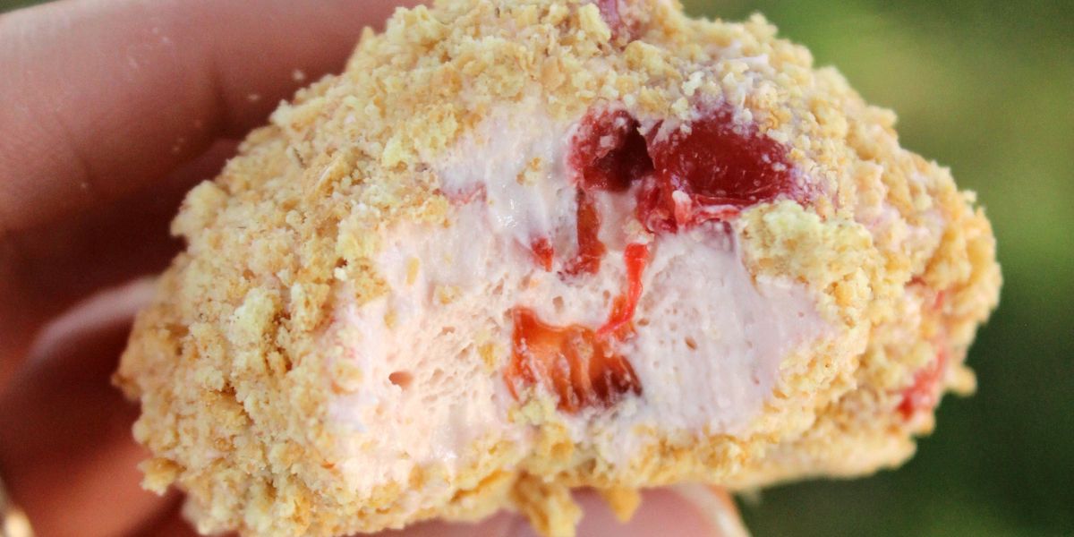 Cherry Cheesecake Bombs - My Recipe Magic