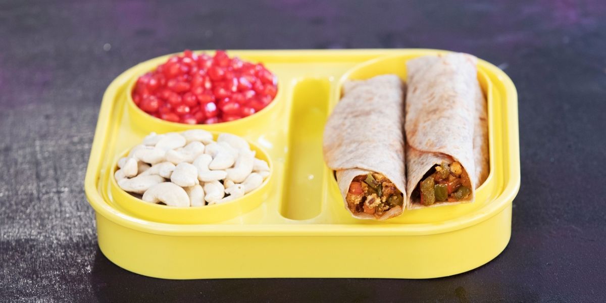 How to make Paneer Bhurji Roll - My Recipe Magic