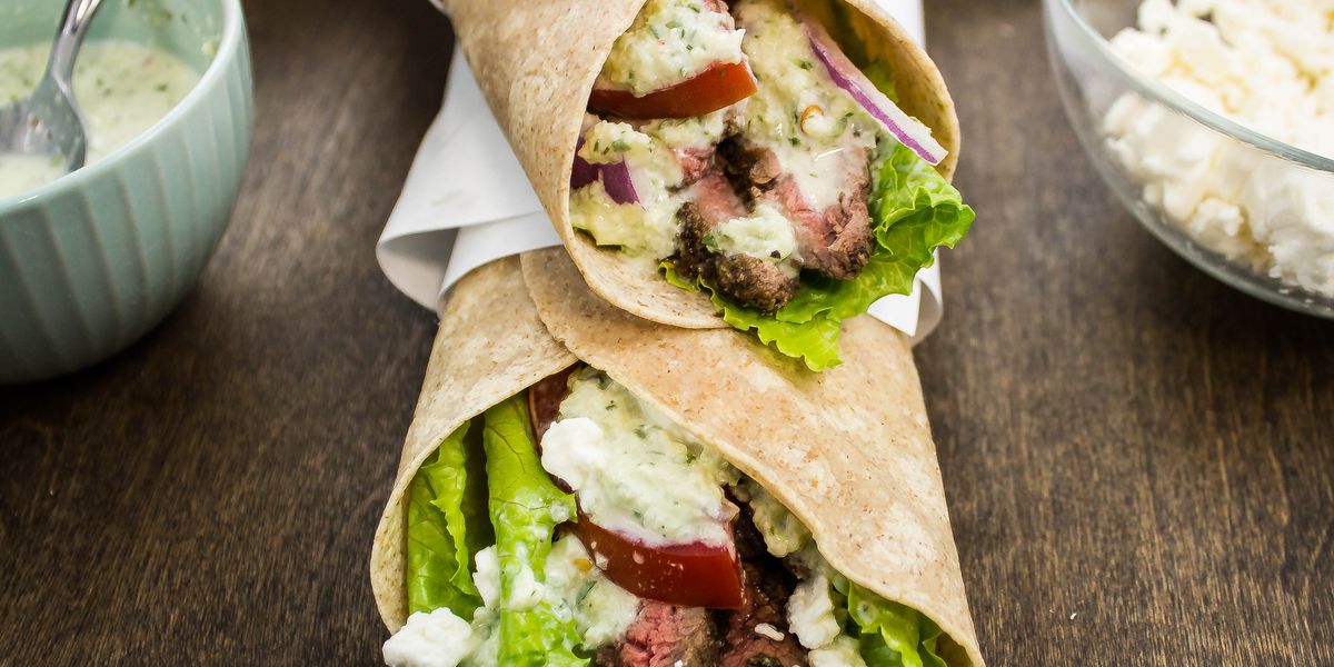 Steak Gyro Wrap - My Recipe Magic