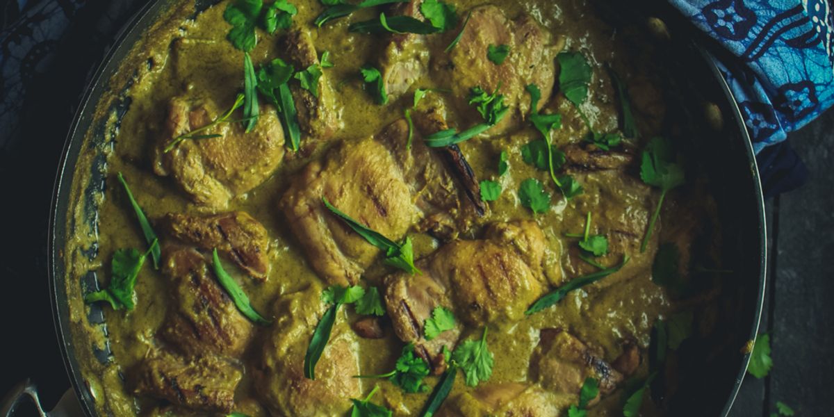 Chicken with Satsivi - My Recipe Magic