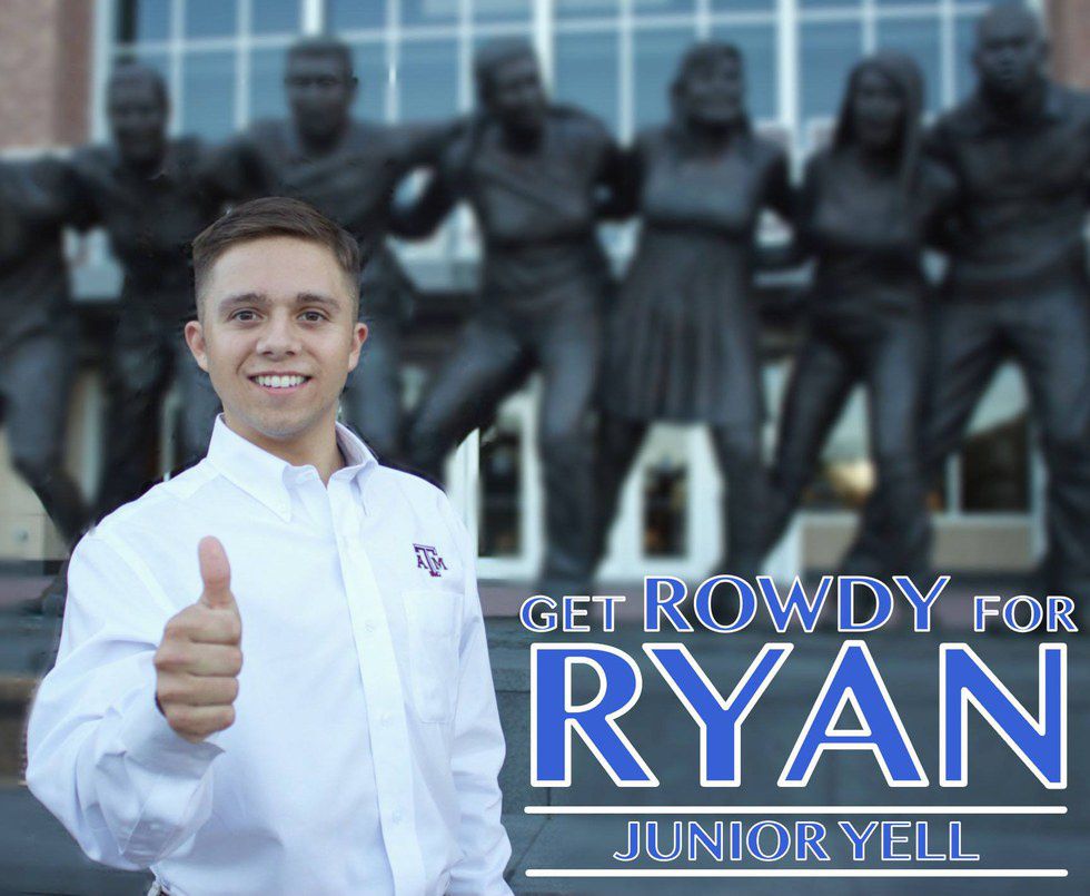 Junior Yell Leader Candidate Jake Ryan