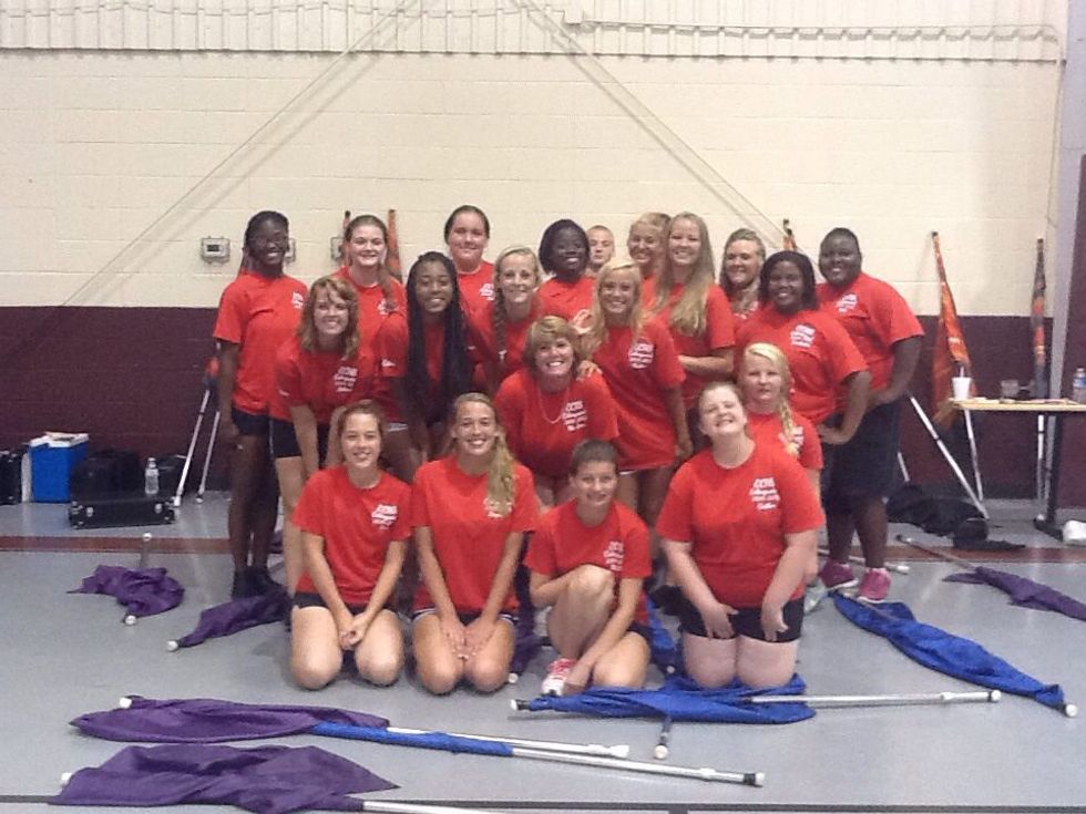 9 Life Lessons You Learned If You Did Color Guard In High School