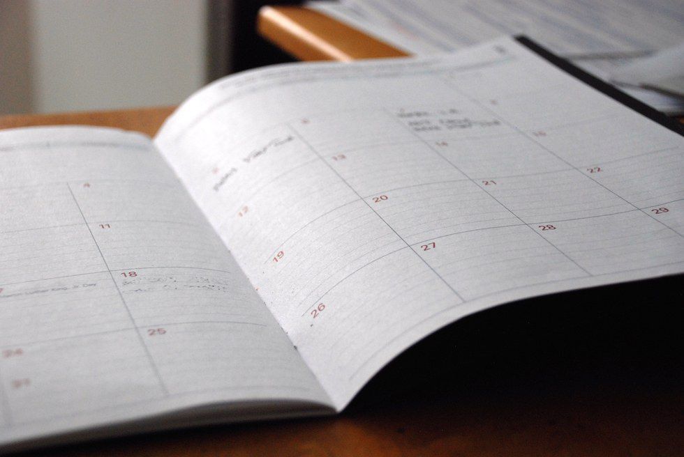 How To Keep A College Day Planner